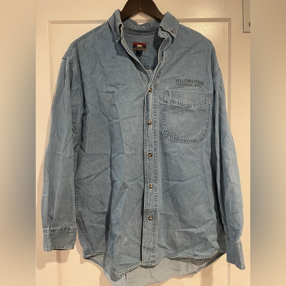 Shirts | Vintage Denim Yellowstone | Poshmark